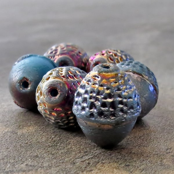 Acorn Beads - Etsy UK