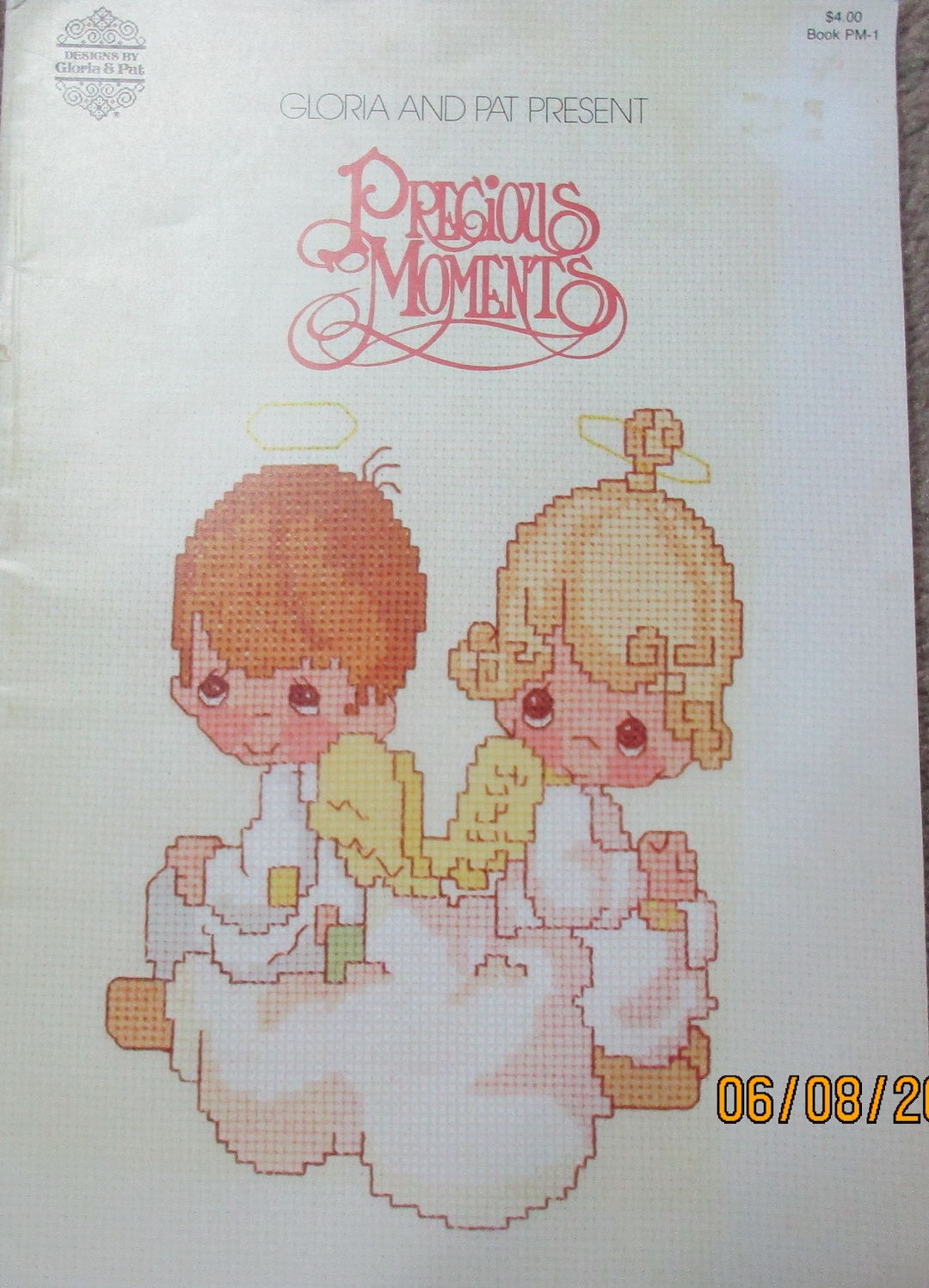 Precious Moments Counted Cross Stitch Pattern Book. PM-1 Vintage 1980 ...