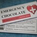 Emergency Chocolate Hershey Candy Bar Wrapper Download for Craft Shows ...