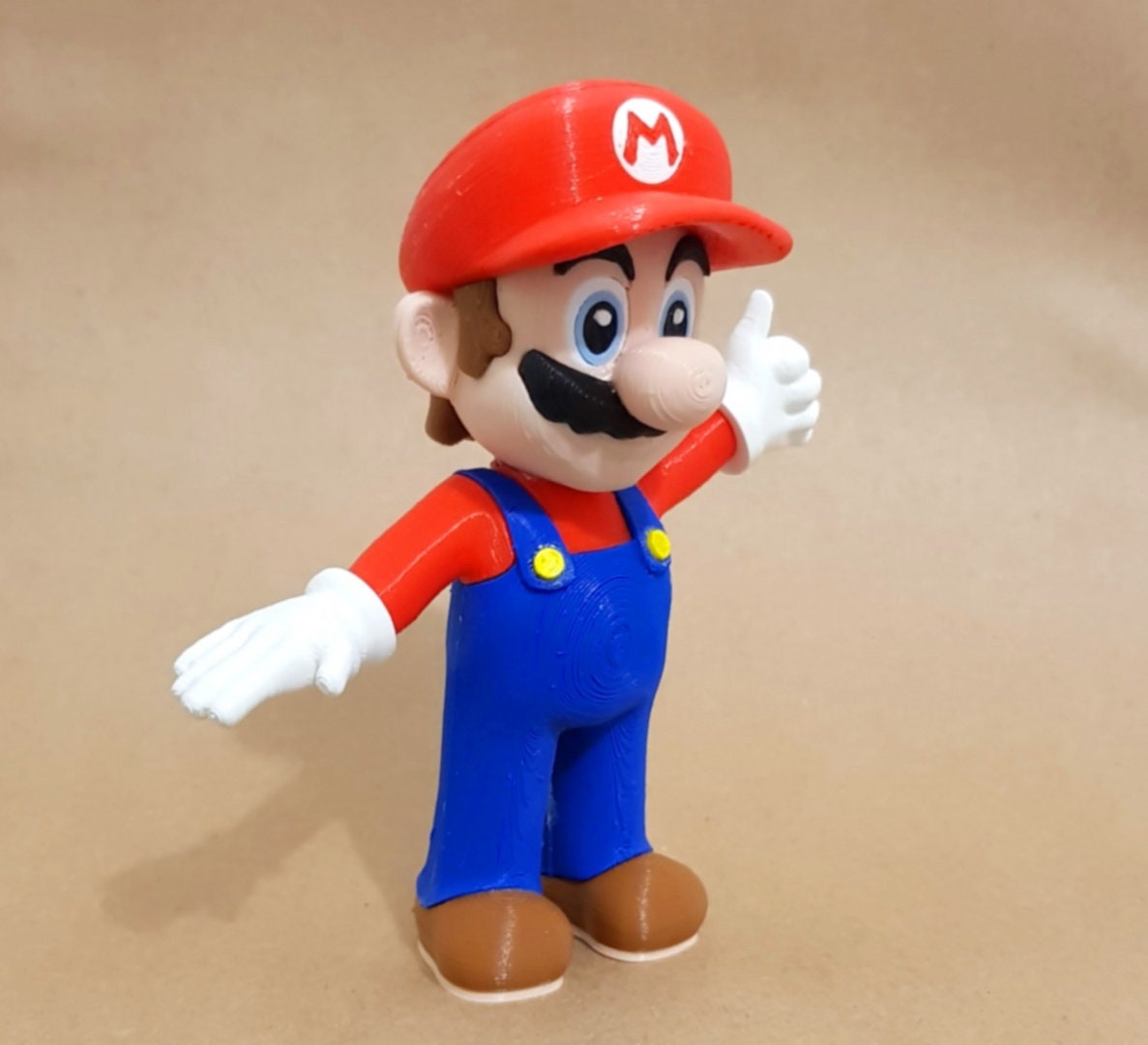 3D Printable Mario STL High-quality Super Mario Fan Art - Etsy