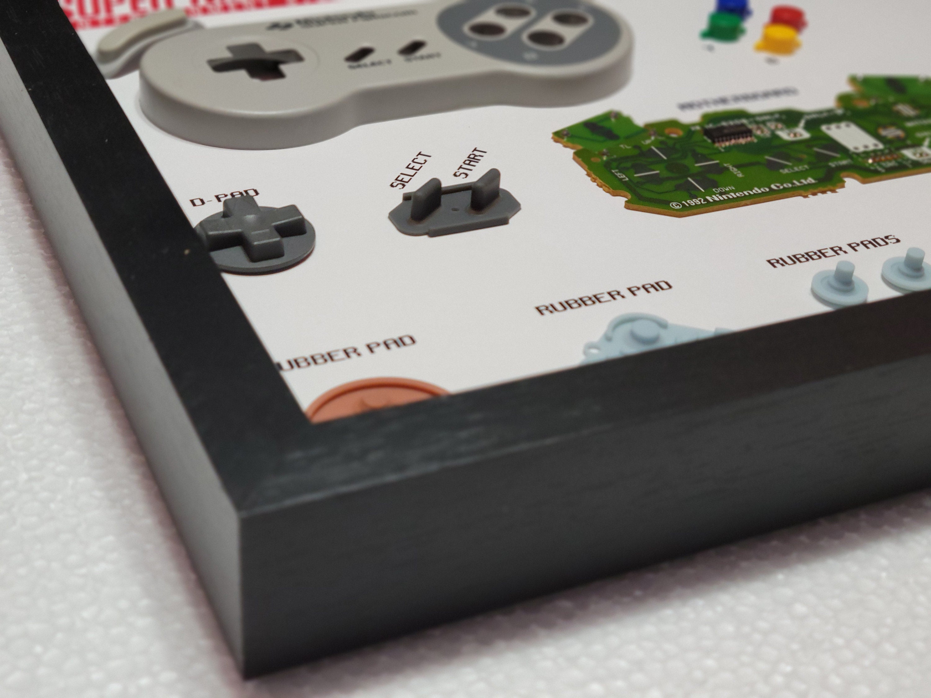Super Nintendo Entertainment System "snes" Controller | Disassembled in ...