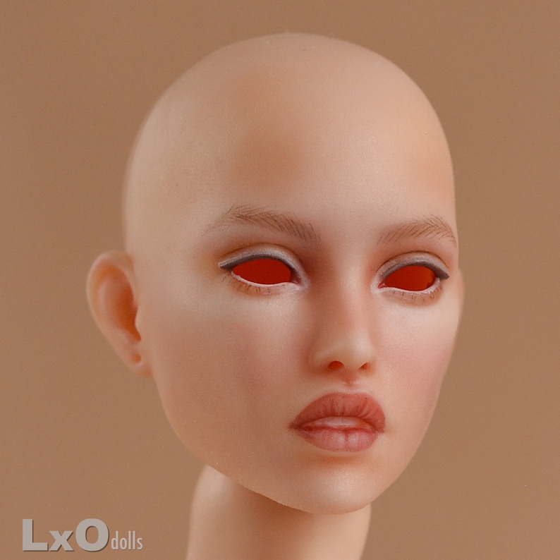 3D BJD Doll Head Face Faceplate Female Character Women Teenager 3D ...