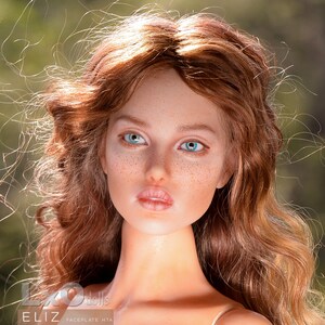 3D BJD Doll Head Faceplate 3D Print Model -stl-obj - ELIZ Base - Etsy