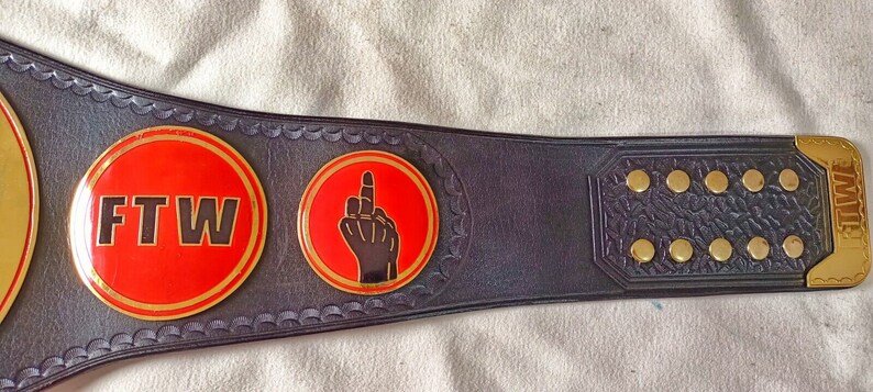 Taz Ftw World Heavy Weight Wrestling Championship Belt Best Gift for ...