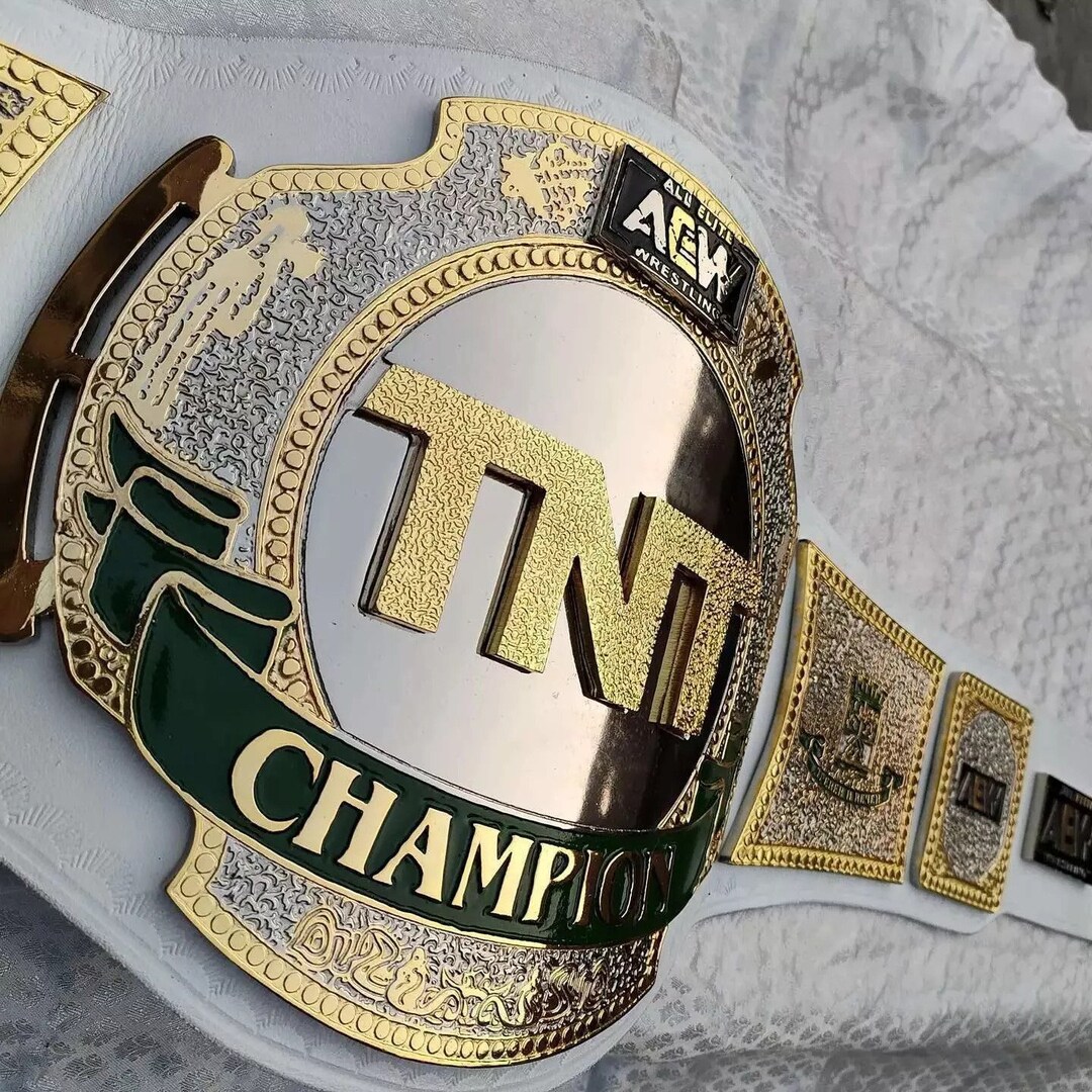 AEW TNT Wrestling Championship Replica Title Belt Best Gift for Him ...