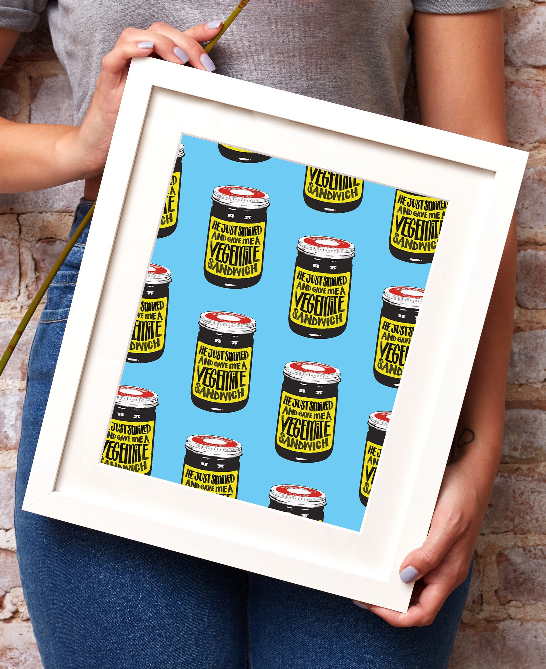 Retro Vegemite Vintage Jar Poster, Australian Art Print, Digital ...