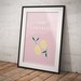 Pink Lemonade Retro Print: Cheerful Lemon Wall Art (digital Download ...