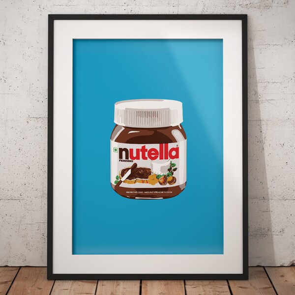 Nutella Print - Etsy