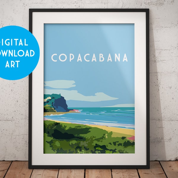 Central Coast Poster - Etsy