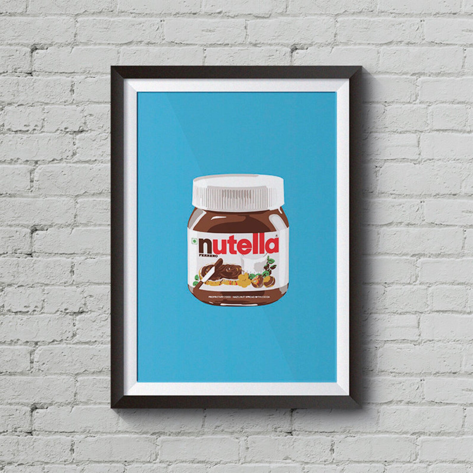Nutella, Nutella Lover, Printable Poster, Graphic Design, Printable ...