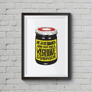 Vegemite Print, Vegemite, Typographic Art, Aussie Wall Art, Australian ...