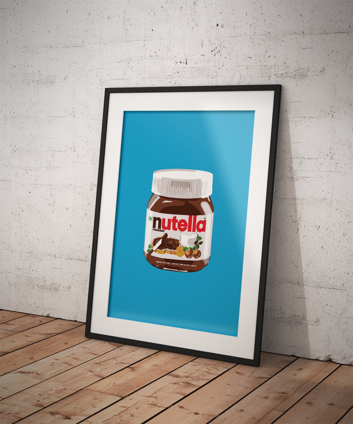 Nutella, Nutella Lover, Printable Poster, Graphic Design, Printable ...