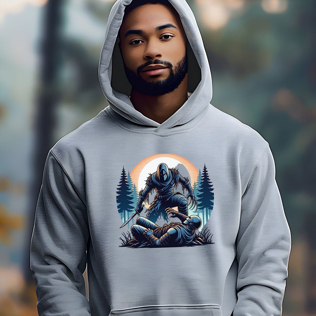 Medieval Knight Hoodie, Epic Battle Hoodie, Men's Hoodies, Graphic ...