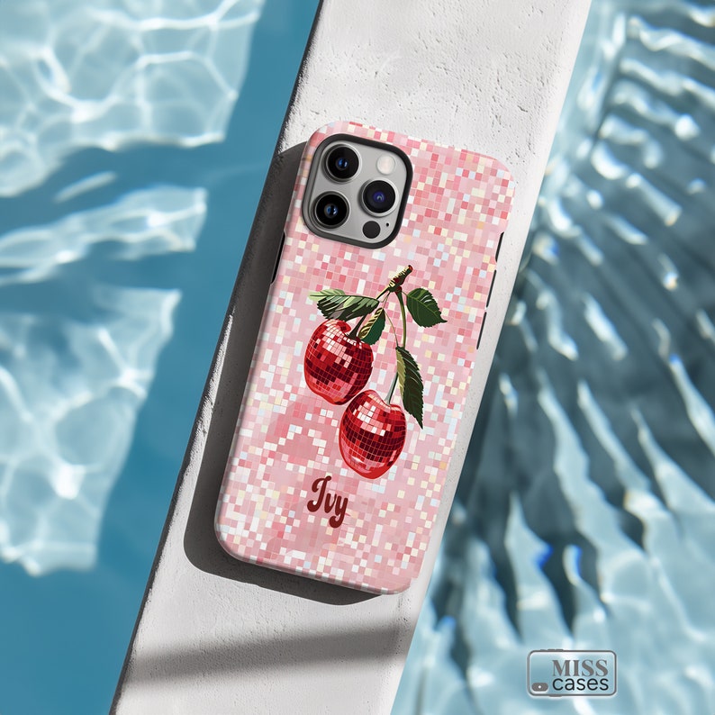 Customizable Cherry Phone Case for iPhone Samsung Google Pixel, Trendy ...