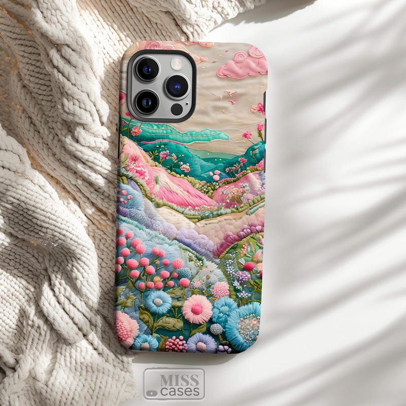 Embroidery Phone Case - Etsy