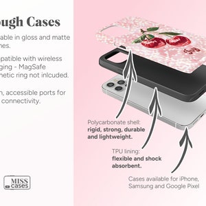 Customizable Cherry Phone Case for iPhone Samsung Google Pixel, Trendy ...