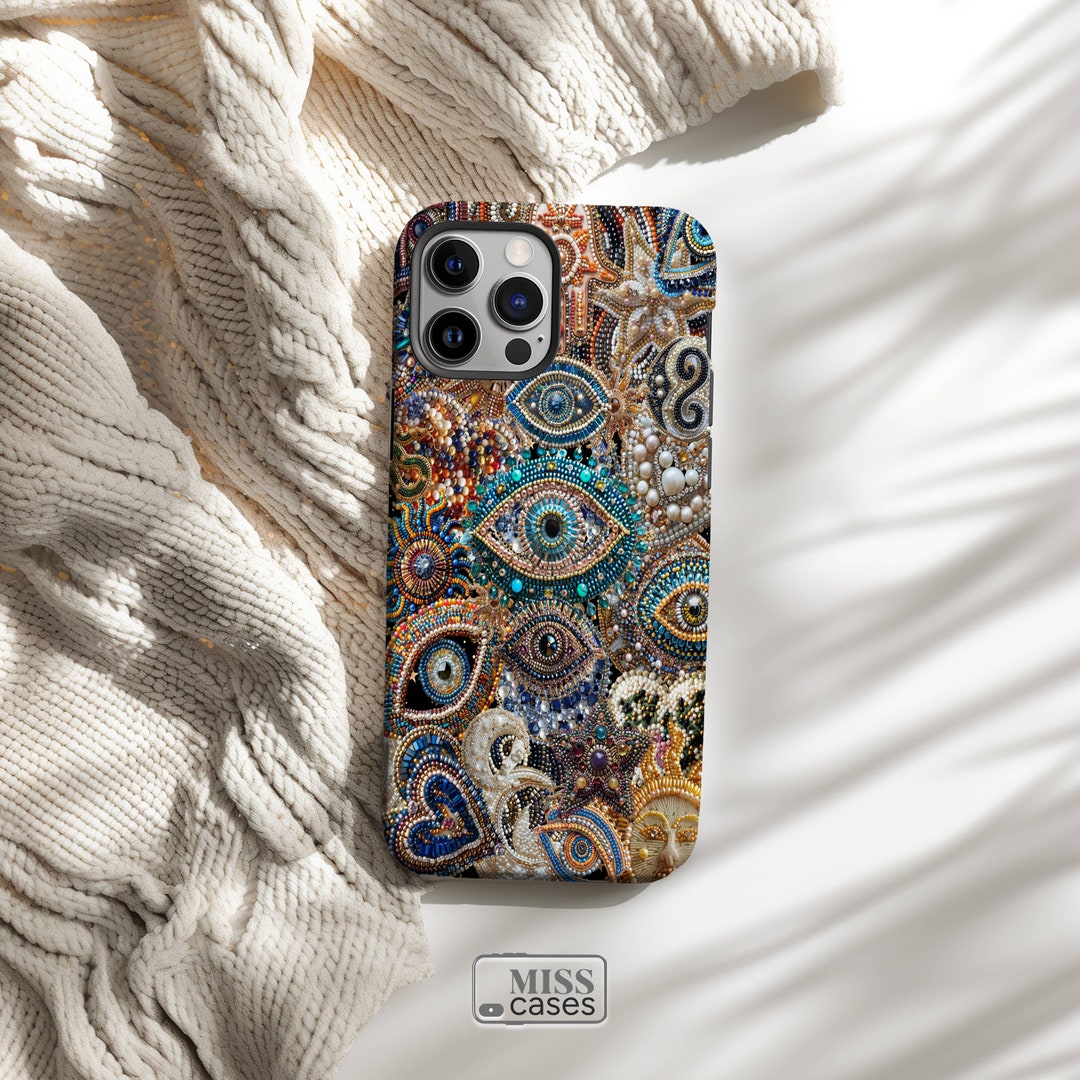 Celestial Mosaic Phone Case, Mosaic Charm Jewellery, Mosaic Tiles ...