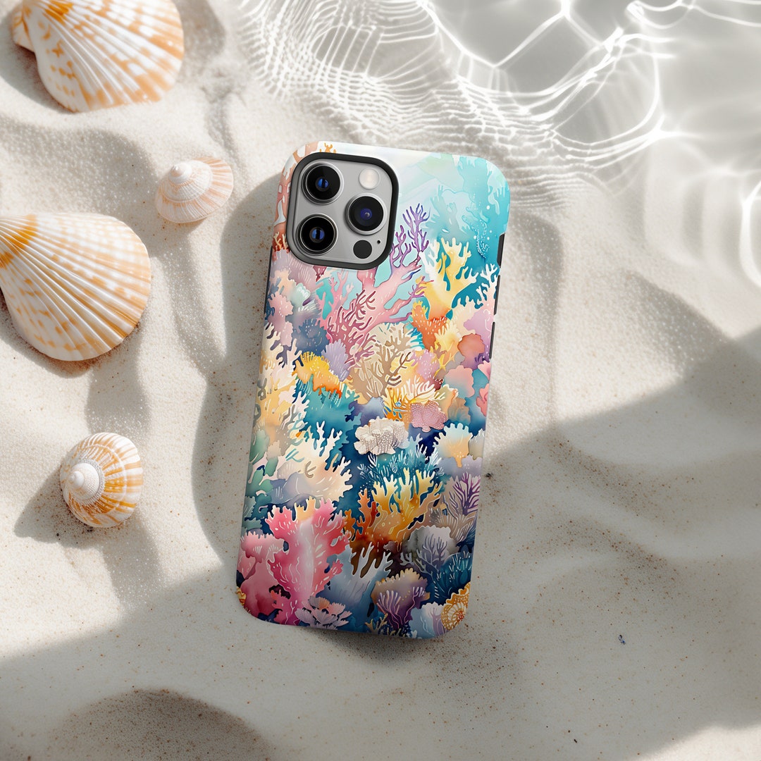 Coral Reefs Ocean Phone Case: Summer Beachy Style - Etsy