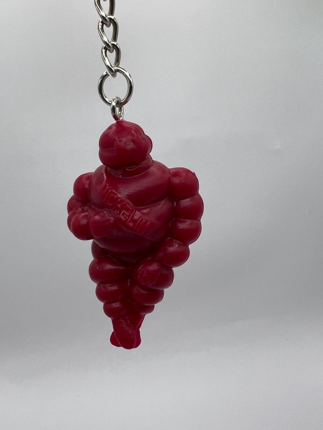 Michelin Man Vintage Keyring Keychain Red Rare Colour. - Etsy