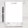 August Birth Month Custom Notepad, Personalized Stationery, Writing Pad ...