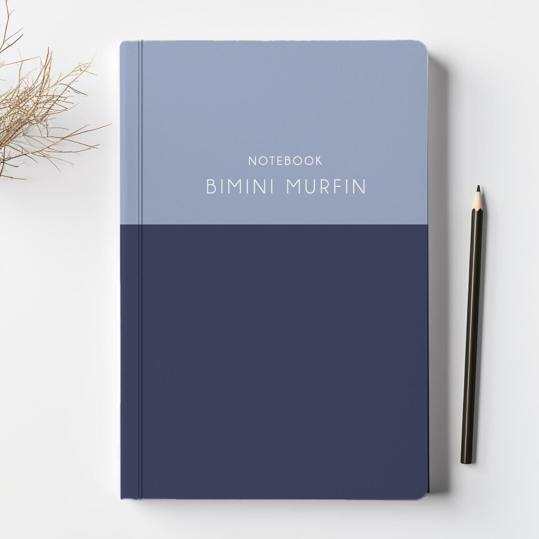 Personalized Name Hardback Notebook, Size A5 or A4, 128 Pages ...