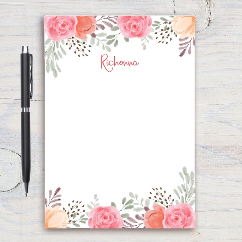 Handmade Notepad - Etsy