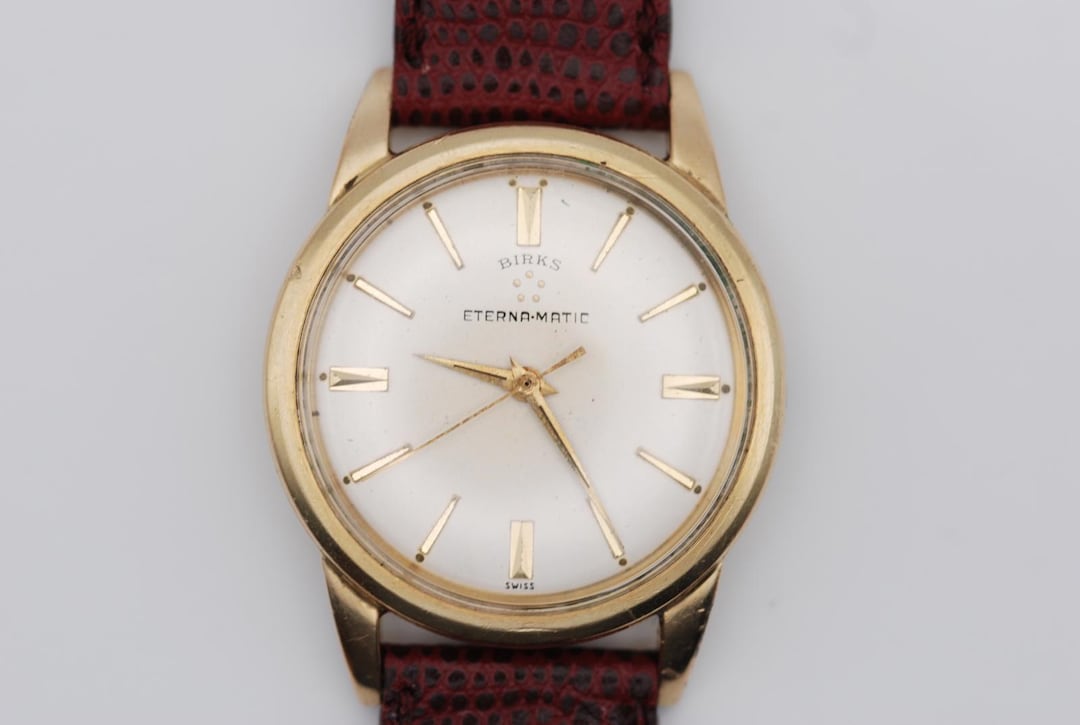 Birks Eternamatic Gold Plated 36mm Automatic Watch Swiss Made - Etsy Canada
