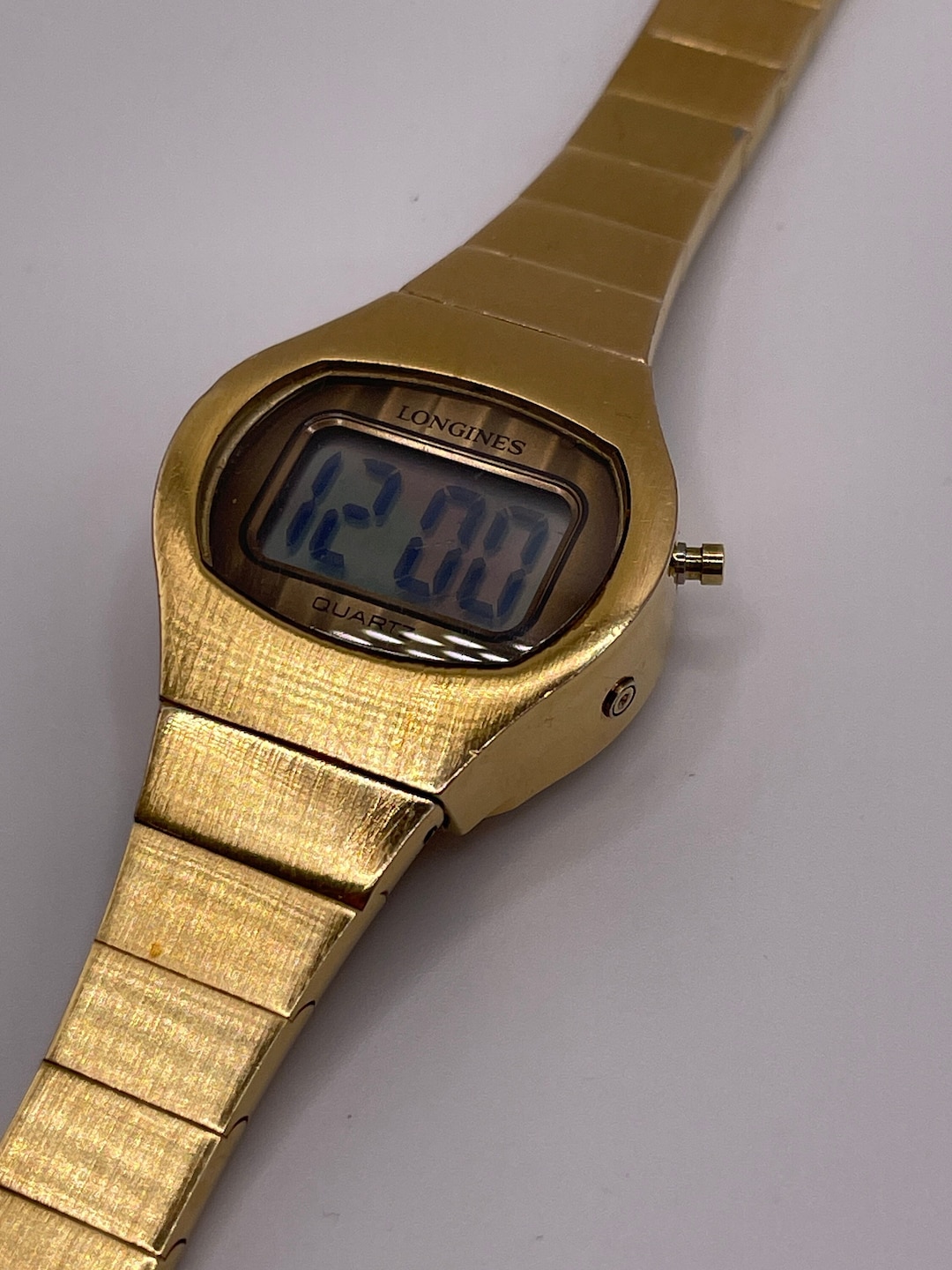 Vintage Longines LED Quartz Digital Watch Retro Ladies Size RARE Swiss ...