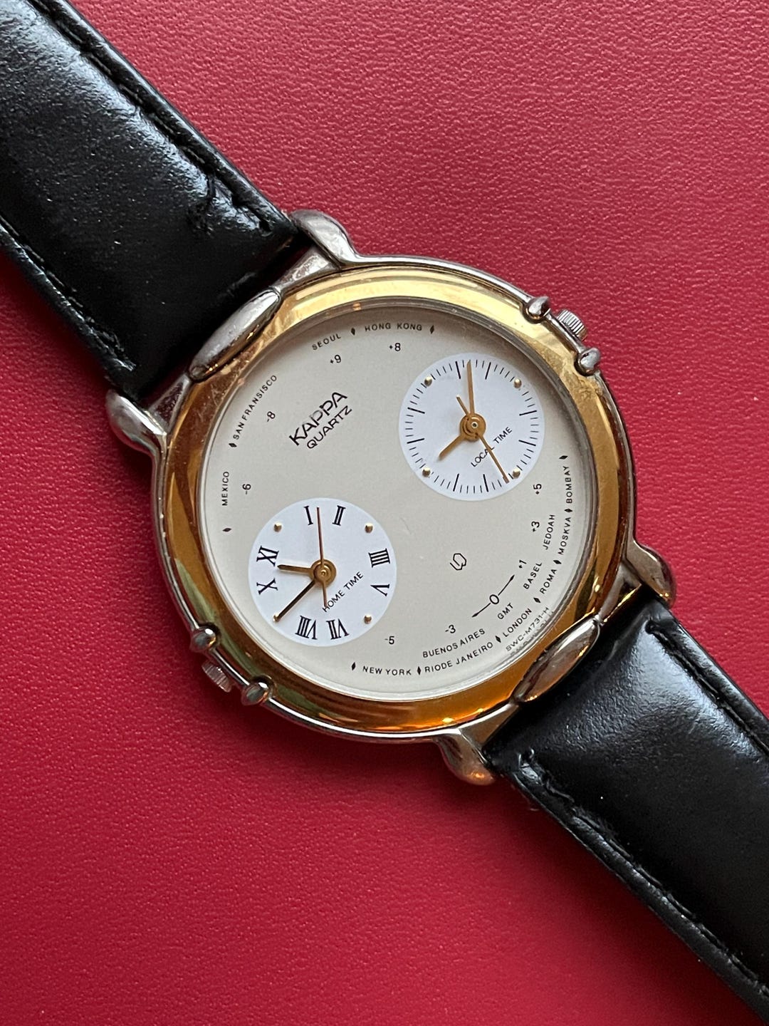 Samsung Kappa Dual Time Quartz Watch World Time Markers Samsung ...