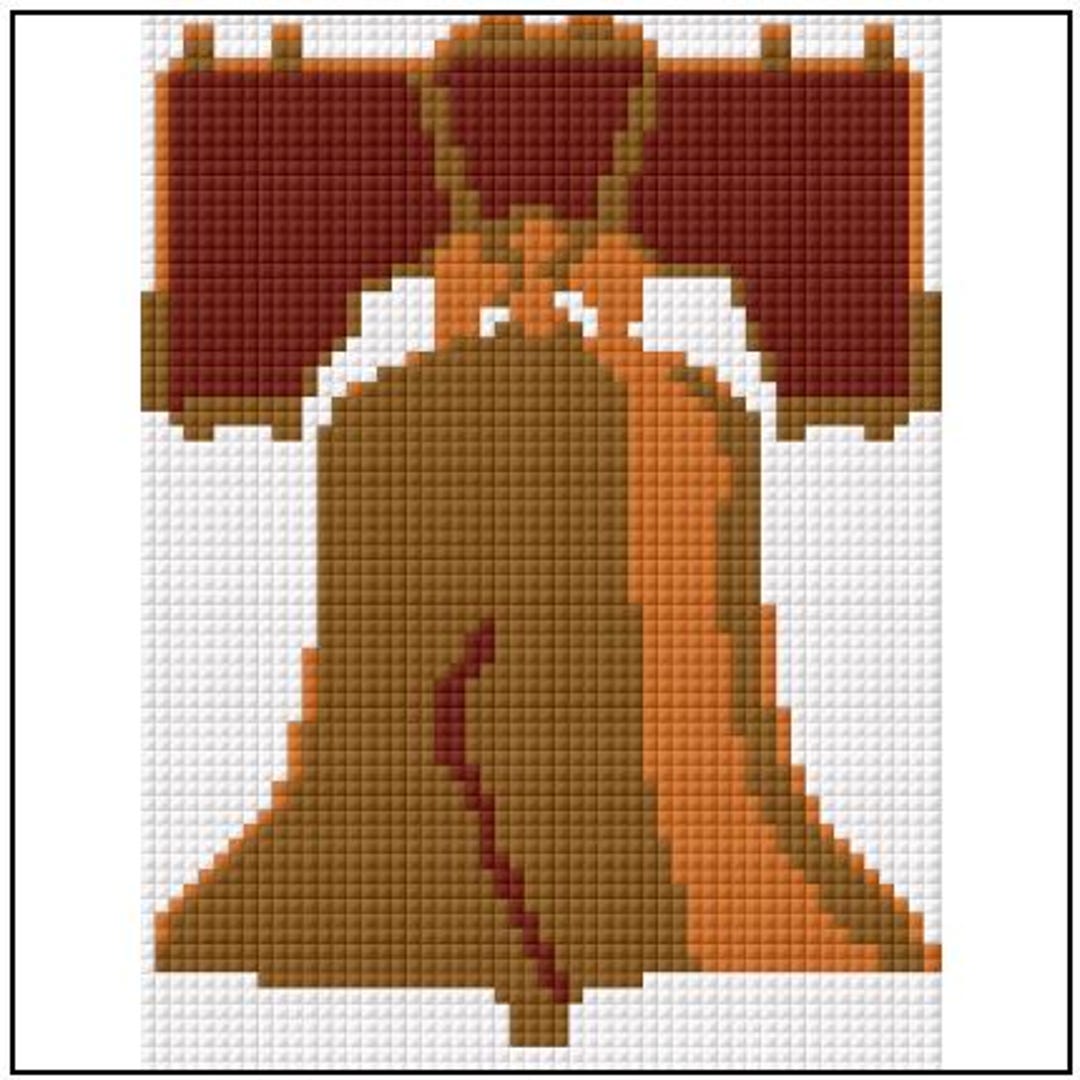 Liberty Bell Needlepoint Digital Chart - Etsy