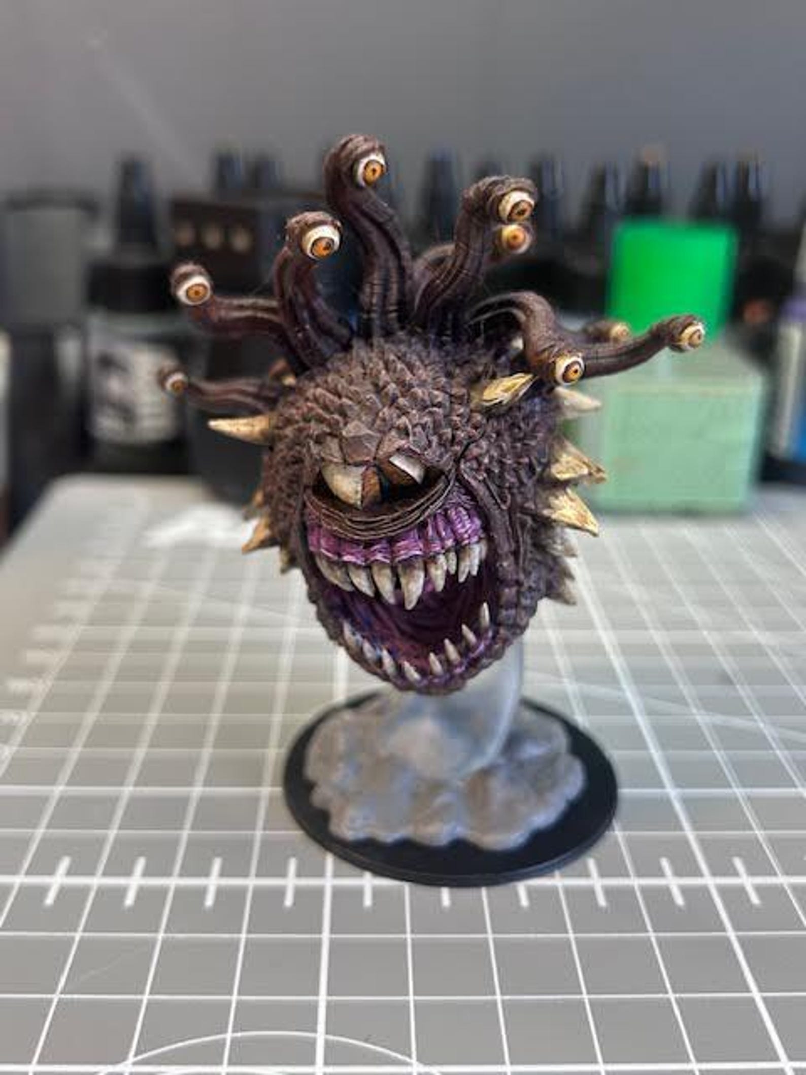 Dungeons and Dragons Wizkids Nolzurs Marvelous Beholder Hand Painted Level 2 Finish ( Monsters ...