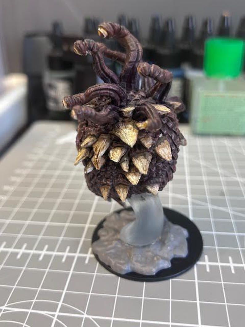 Dungeons and Dragons Wizkids Nolzurs Marvelous Beholder Hand Painted Level 2 Finish ( Monsters ...