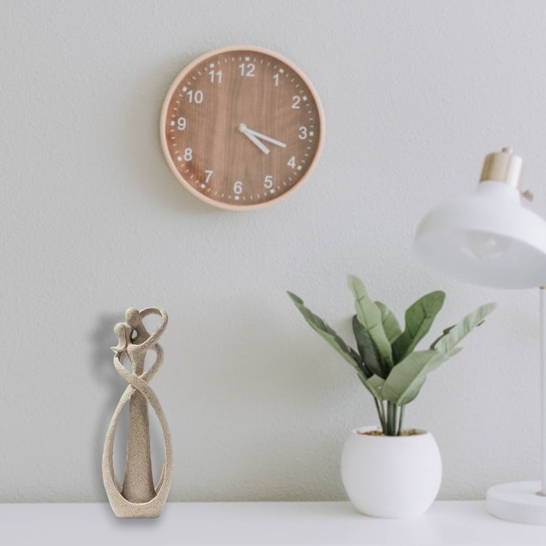 Nordic Couple Hug Sculpture Handmade Hug and Kiss Couple Sculpture ...