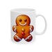 Gingerbread Man Ceramic Mug, Mugsforyourcupboard, Cute Holiday Coffee ...