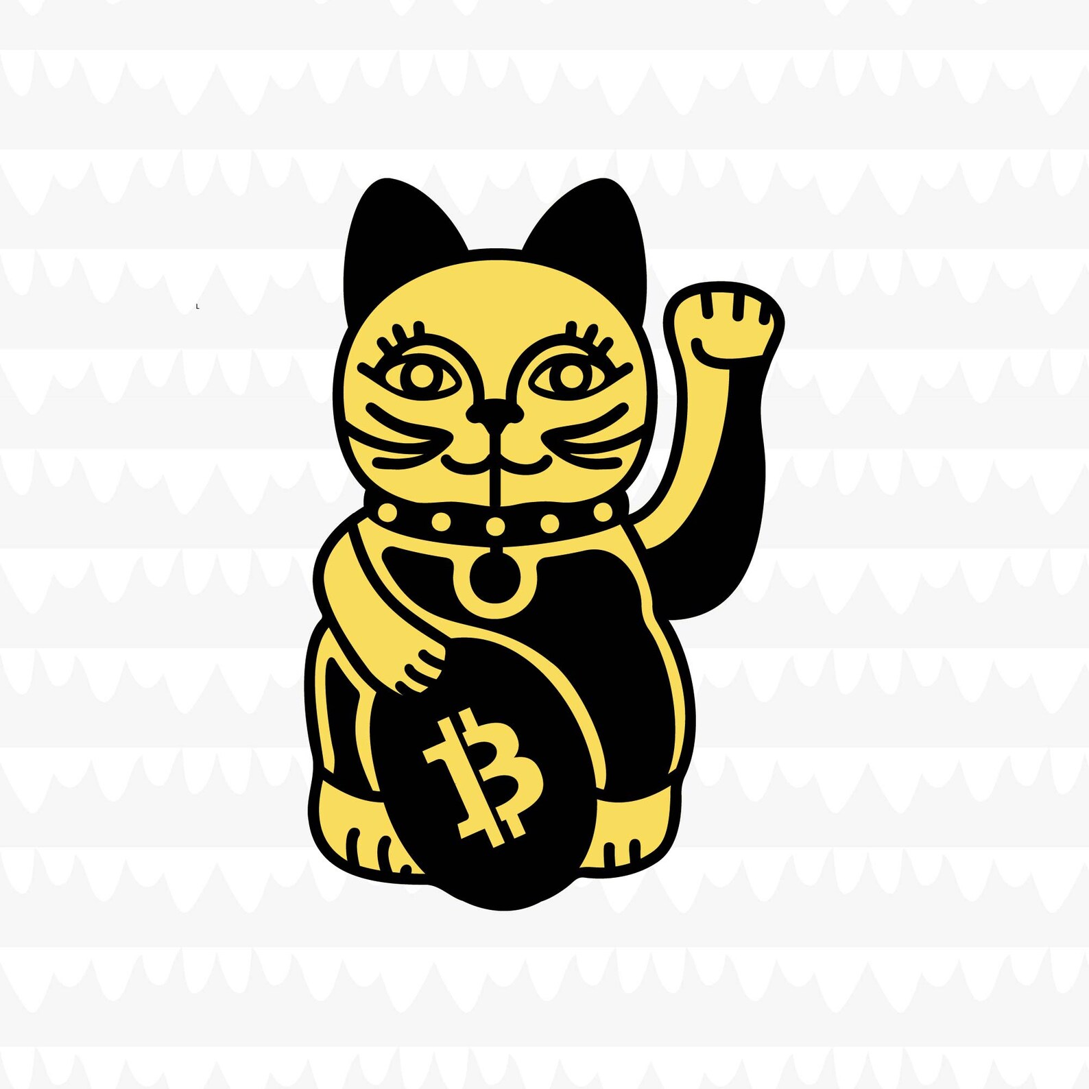 Bitcoin Maneki Neko SVG, Maneki-neko PNG, Maneki-neko Clipart, 2 ...