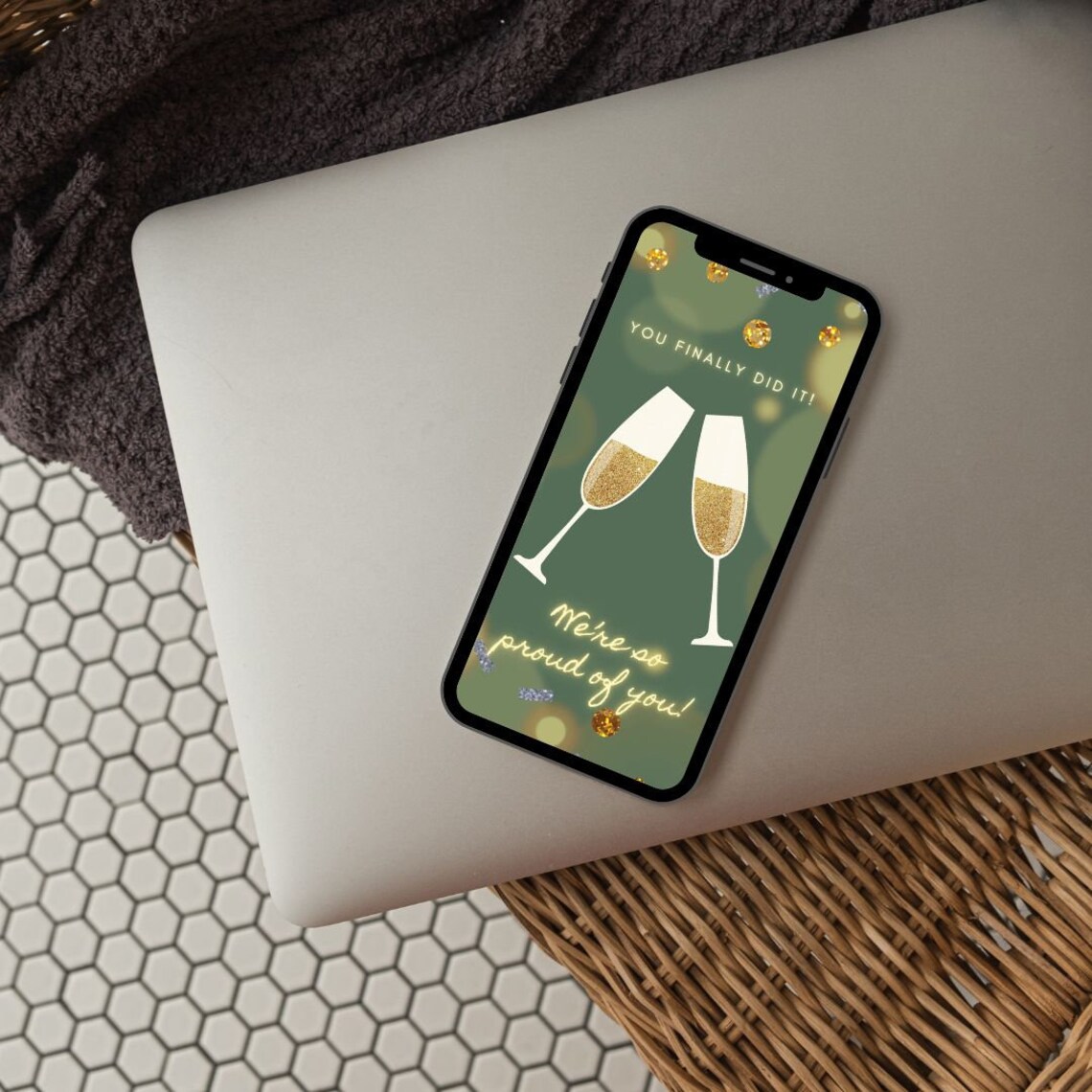 Congrats Animated Greeting E-card Video for Mobile Phone ...