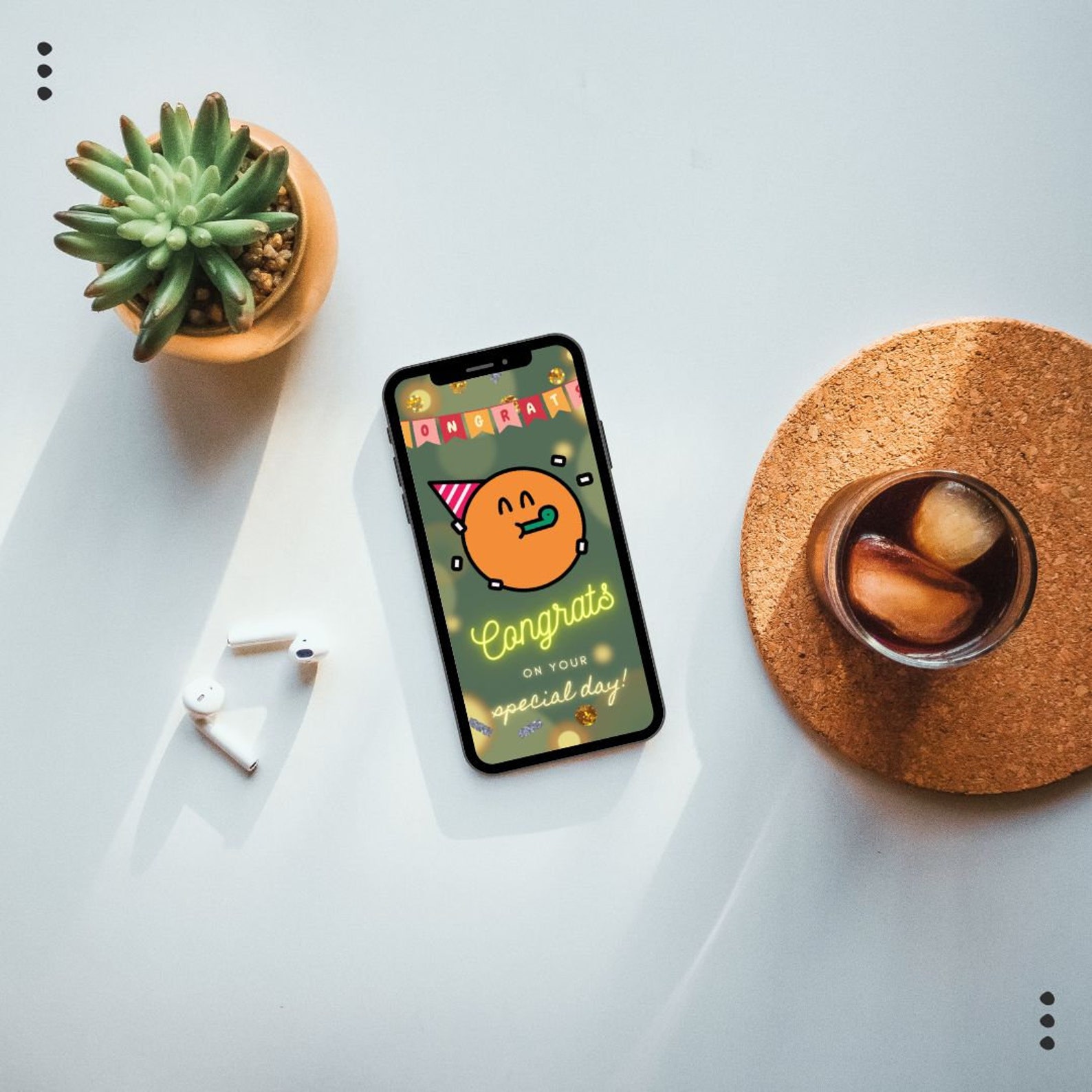 Congrats Animated Greeting E-card Video for Mobile Phone ...