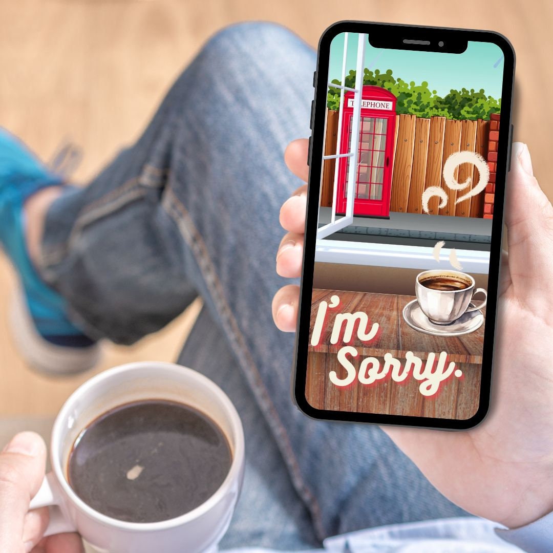 I'm Sorry Animated Greeting E-card Video for Mobile Phone. Romantic ...