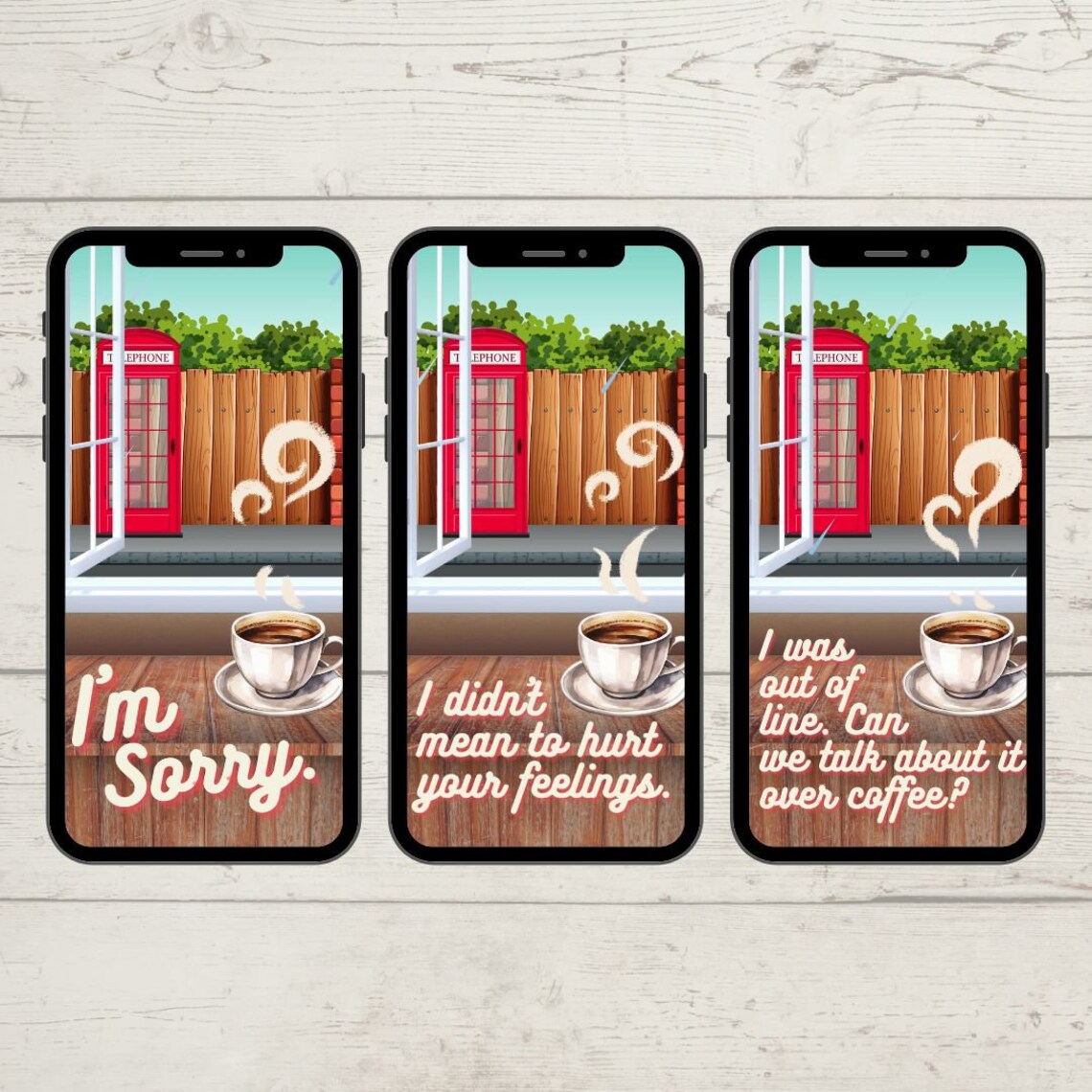 I'm Sorry Animated Greeting E-card Video for Mobile Phone. Romantic ...