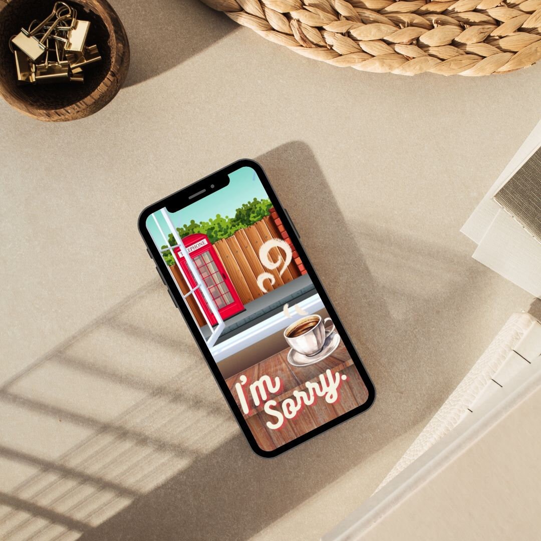 I'm Sorry Animated Greeting E-card Video for Mobile Phone. Romantic ...