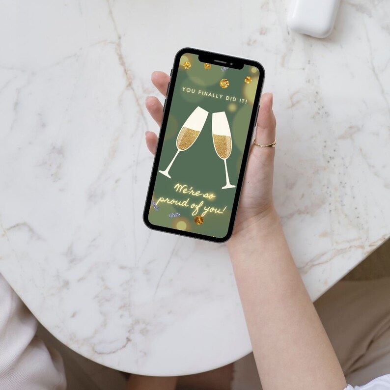 Congrats Animated Greeting E-card Video for Mobile Phone ...