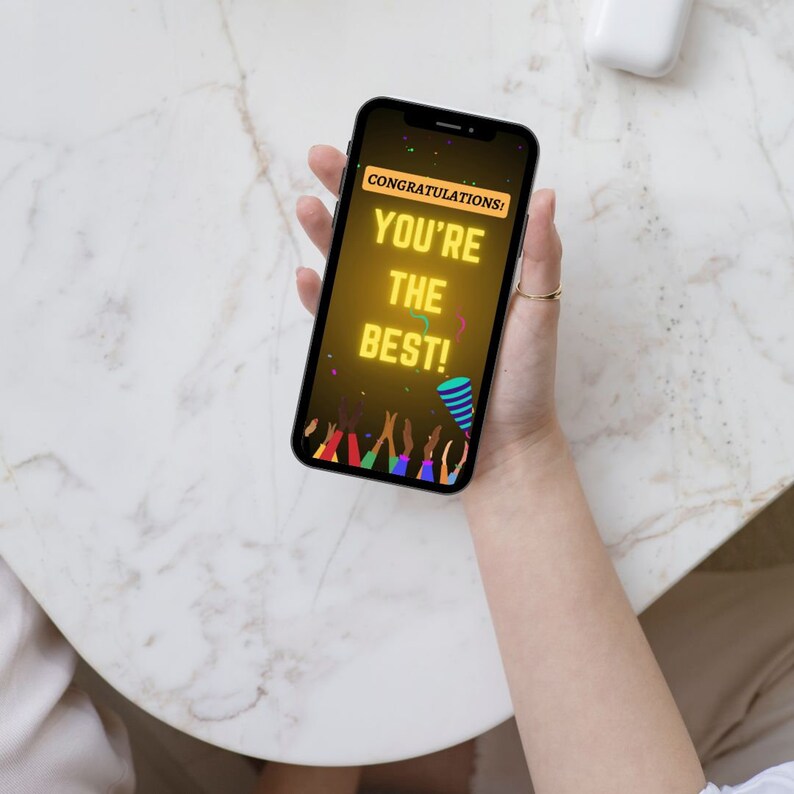 Congratulations Animated Greeting E-card. Congratulations Mobile Ecard ...