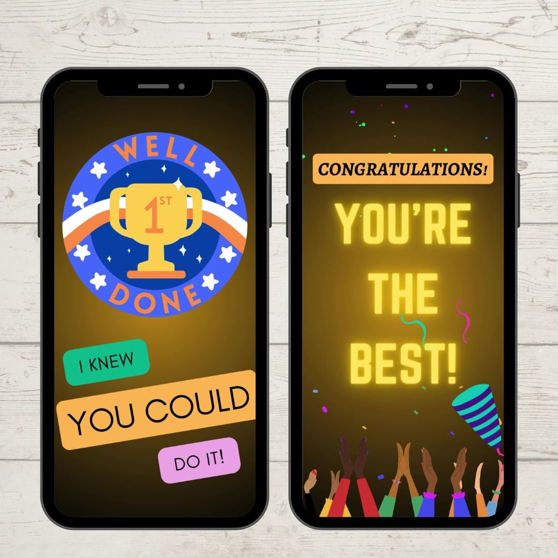 Congratulations Animated Greeting E-card. Congratulations Mobile Ecard ...