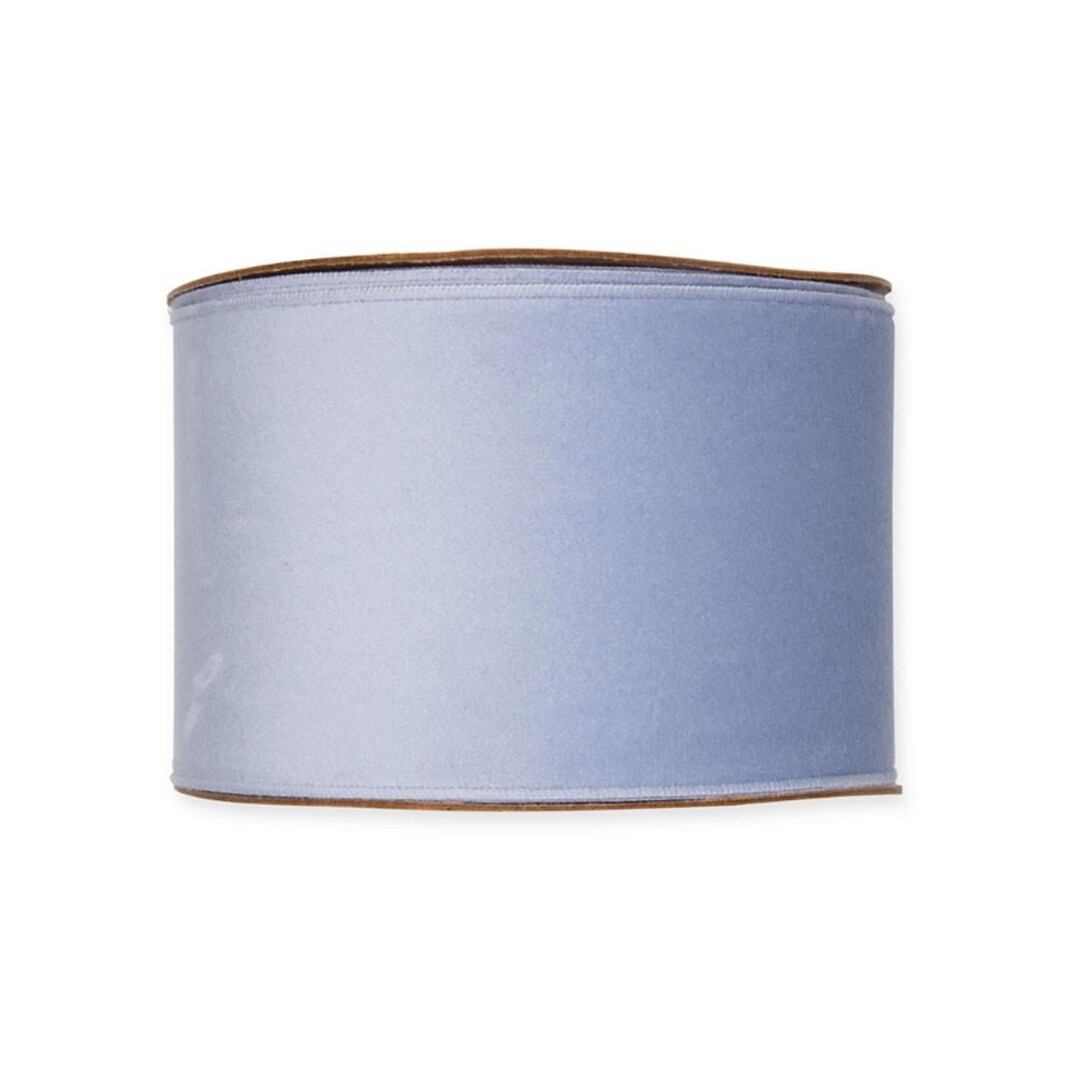 Unwired Velvet Fabric Ribbon 70mm Wide 8m Roll Lavender - Etsy