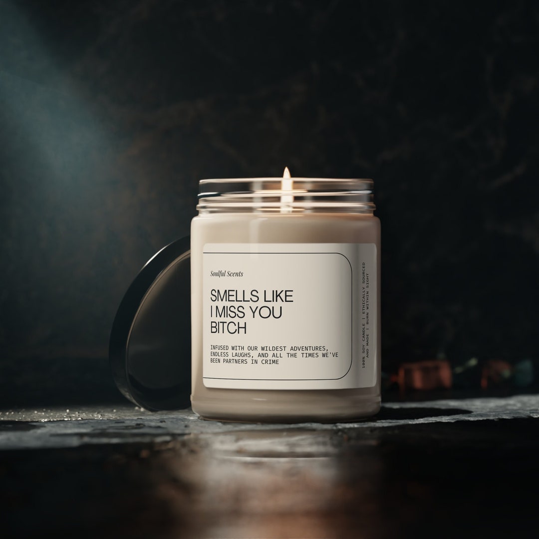I Miss You Candle - Long Distance Gift - Funny Couple Gift - Birthday ...