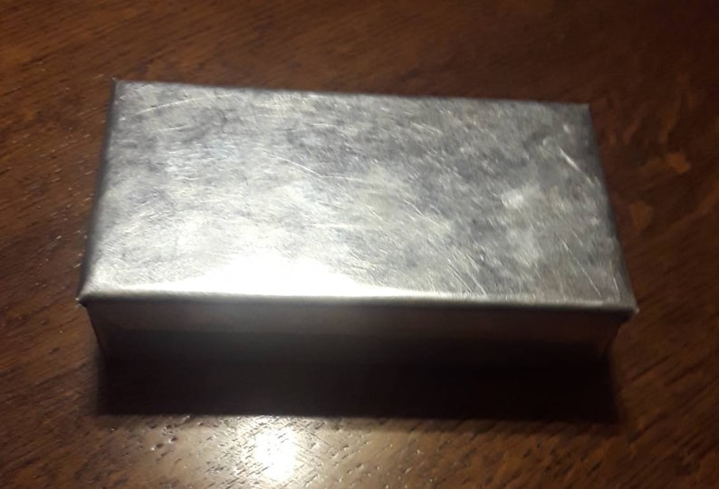 Folding Candle Box Made of Tin Plated Steel by Colleen - Etsy