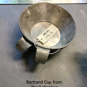 Bertrand Cup Made of Tin Plated Steel by Colleen - Etsy