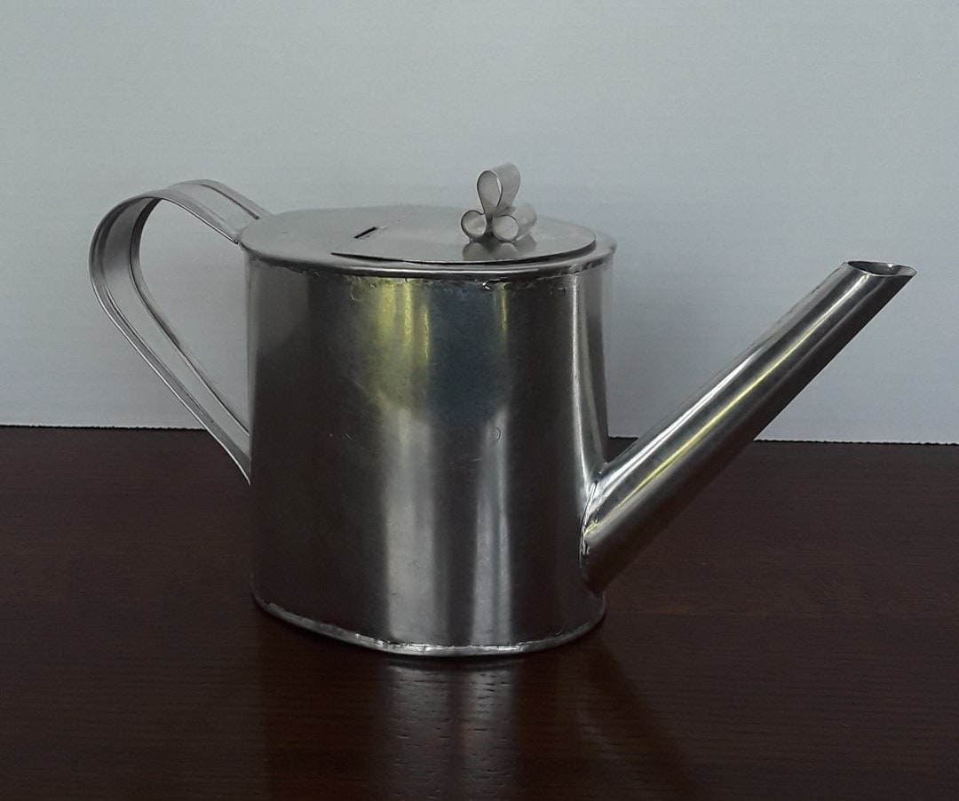 Oval "gentleman's" Teapot Made of Tin Plated Steel - Etsy