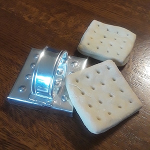 Hard Tack Biscuit Cutter Handmade Out of Food Grade Tinplate Steel in ...