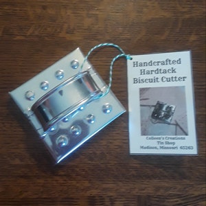 Hard Tack Biscuit Cutter Handmade Out of Food Grade Tinplate Steel in ...